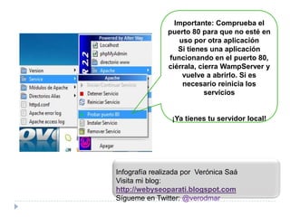 WampServer - Guía de instalación | PPTX