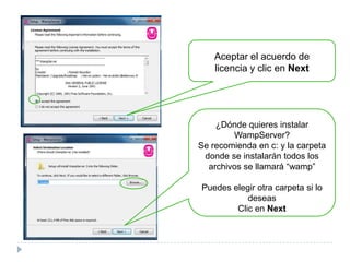 WampServer - Guía de instalación | PPTX