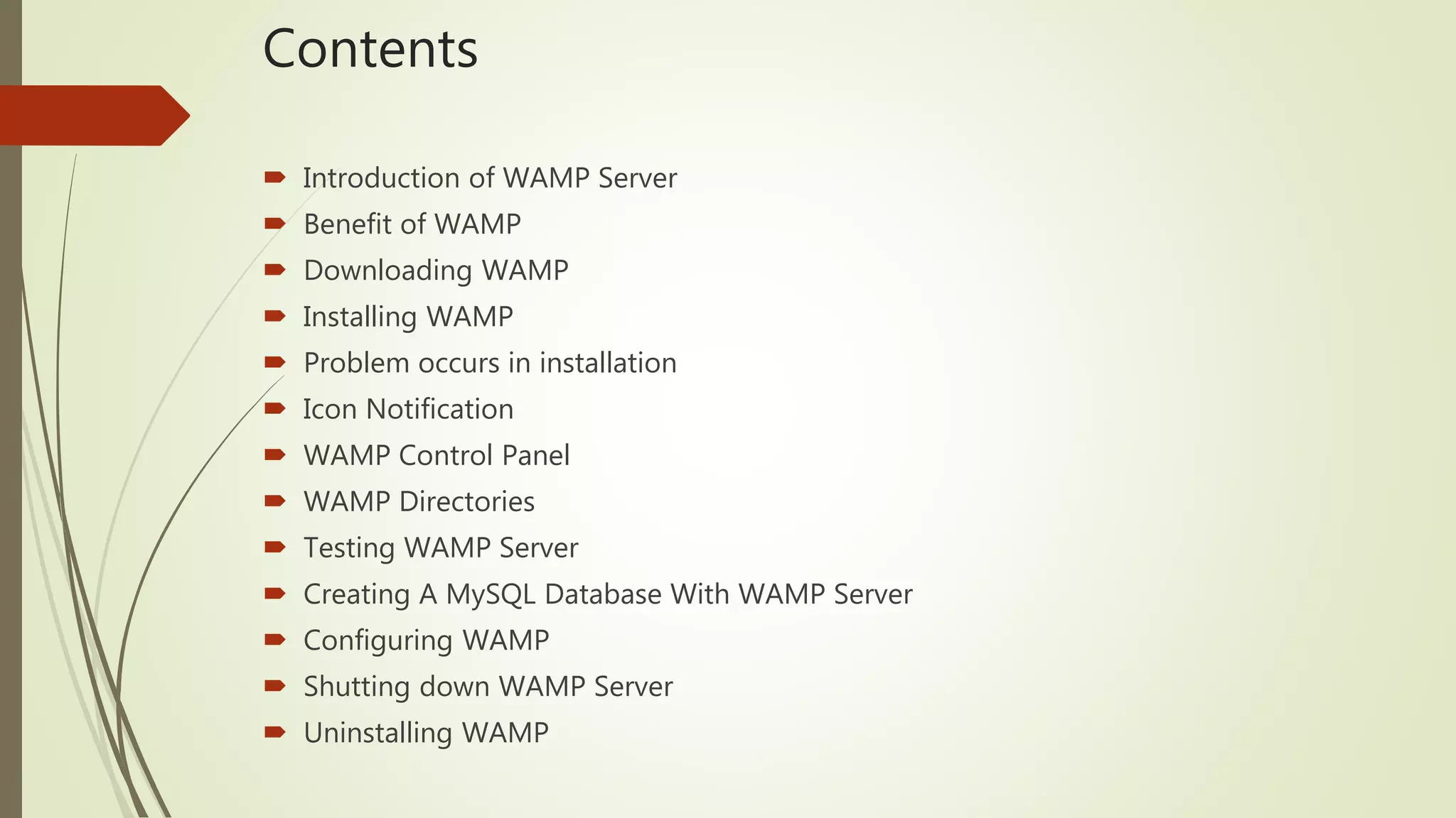 Wampserver installation ajay-di-sharma | PPTX