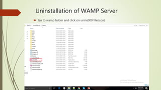 Wampserver installation ajay-di-sharma | PPTX