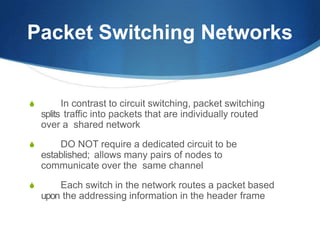 WAN technologies power point presentation | PPTX