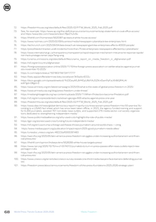 WAN-IFRA: World Press Trends Outlook 2025-2026 | PDF