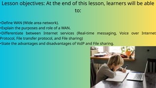 Network Technologies: WAN and Internet services .pptx