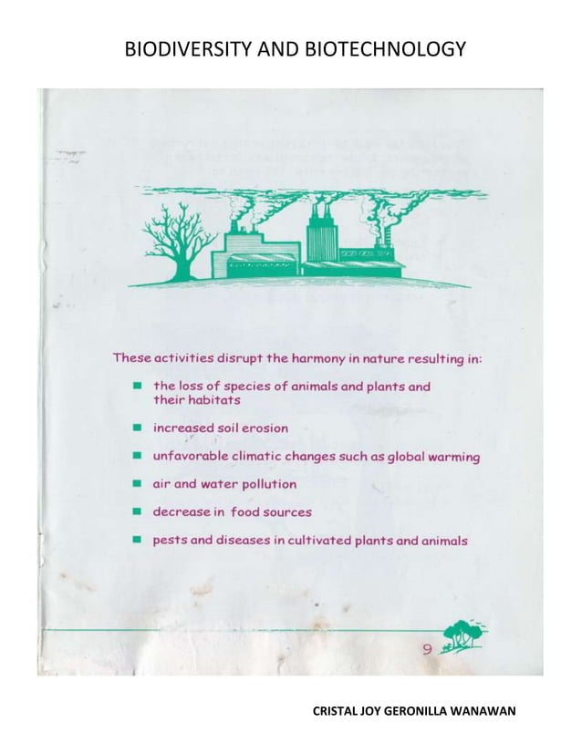 biodiversity and biotechnology | PDF