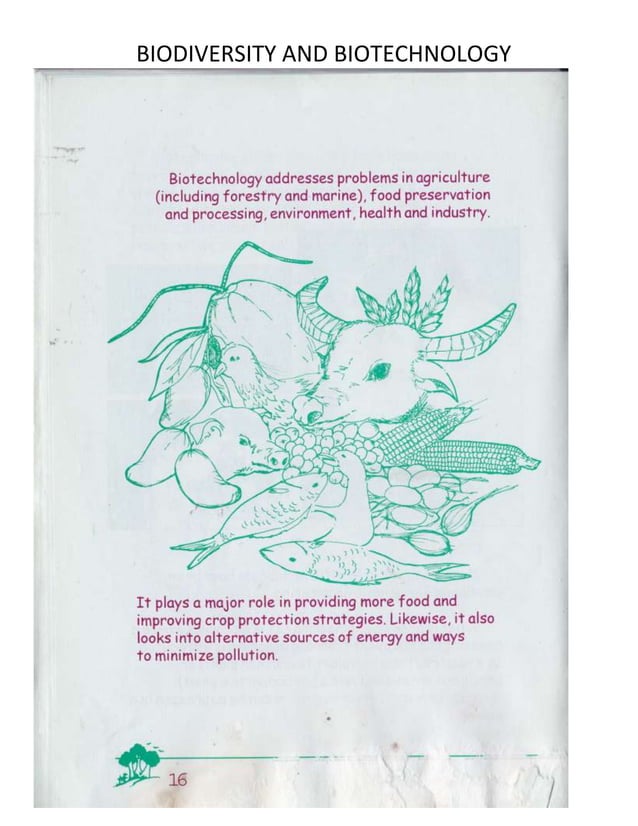 biodiversity and biotechnology | PDF