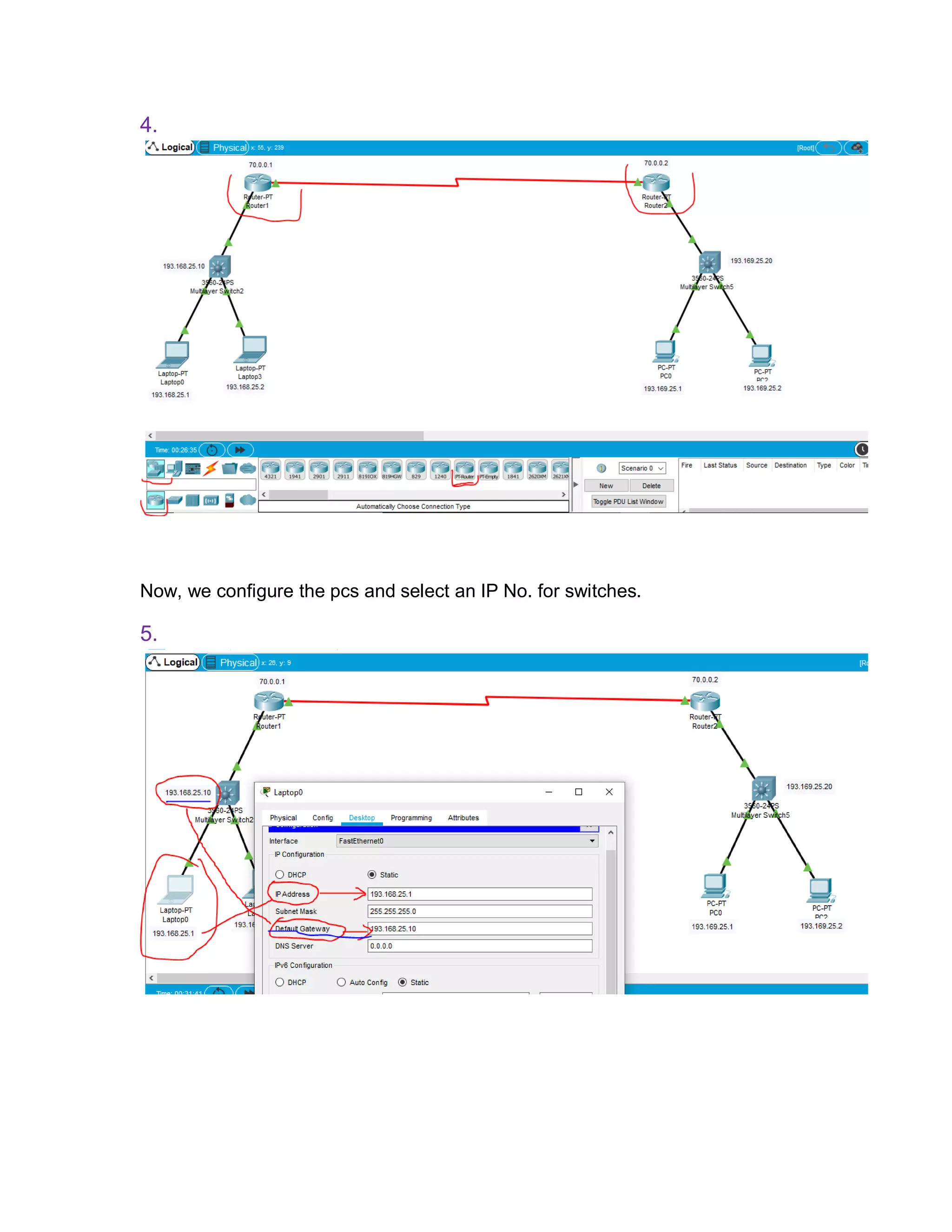 Wan configuration in packet tracer by Tanjilur Rahman | PDF