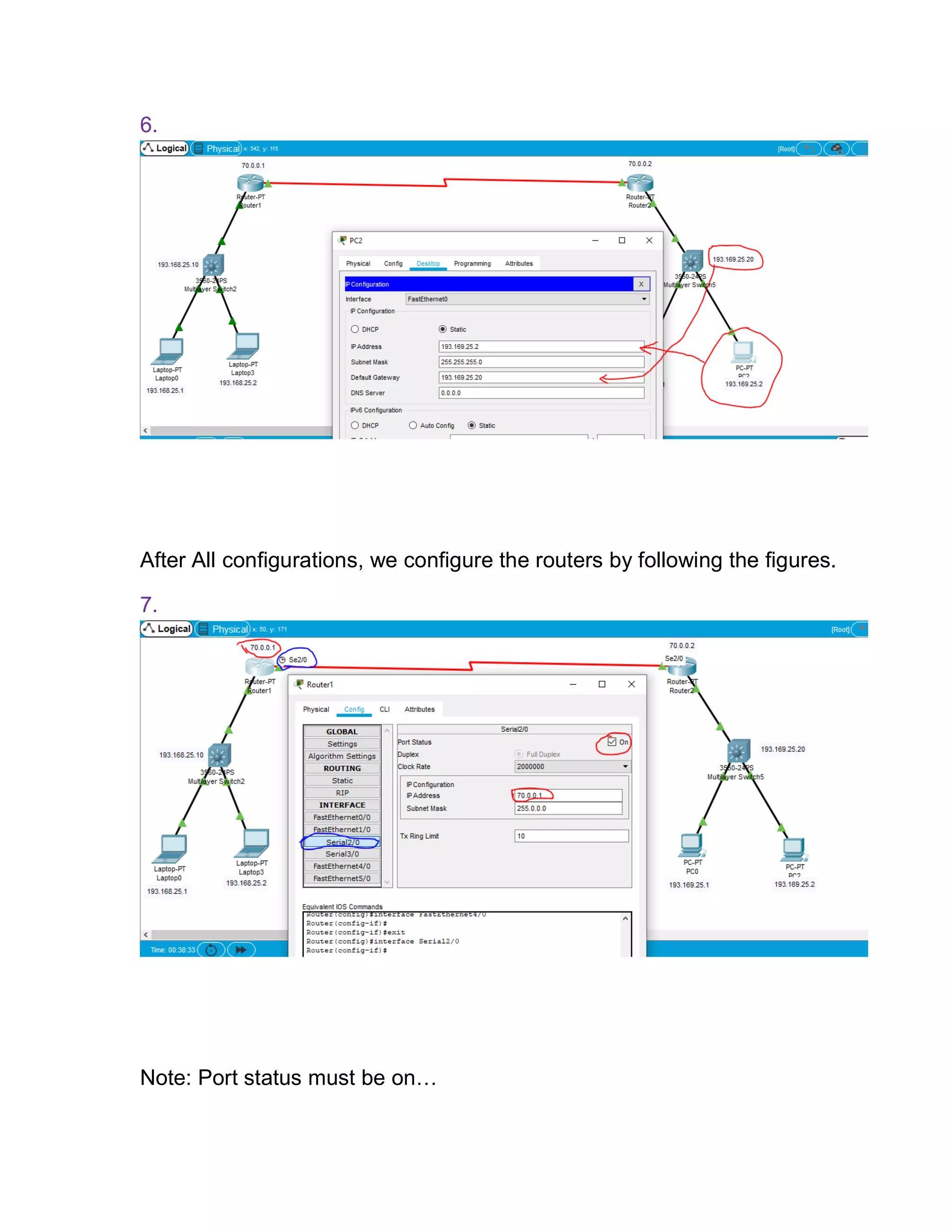 Wan configuration in packet tracer by Tanjilur Rahman | PDF