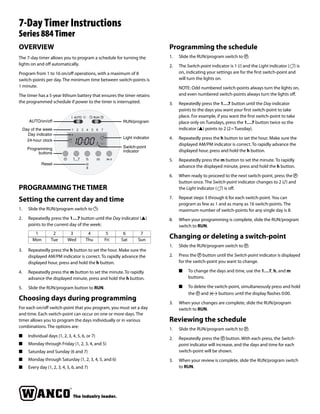 WancoWLTS_7dayTimer.pdf | Programming Languages | Computing
