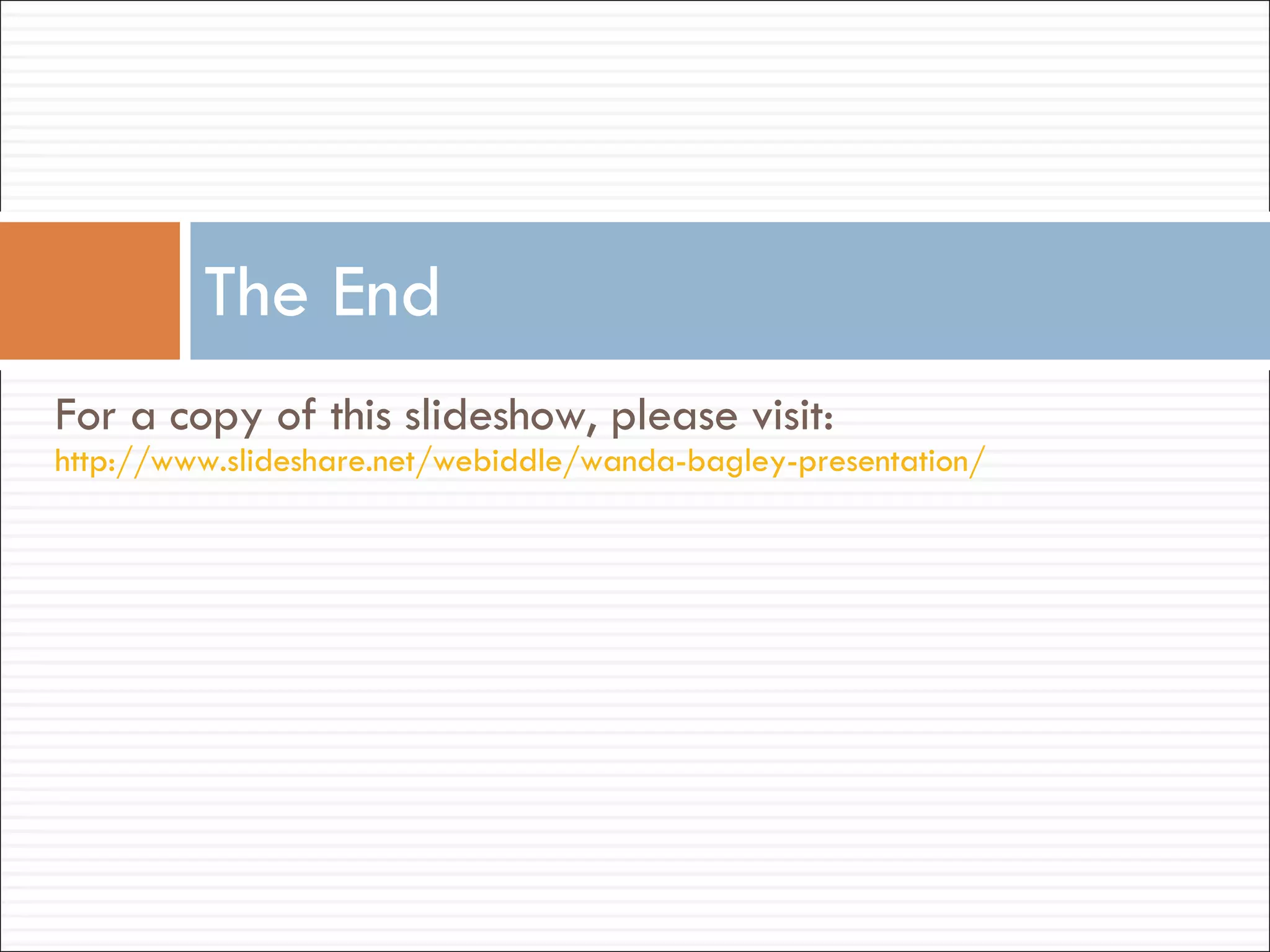 Wanda's Presentation | PPT