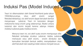 konsep aktivasi enzim dan cara kerja enzim | PPTX
