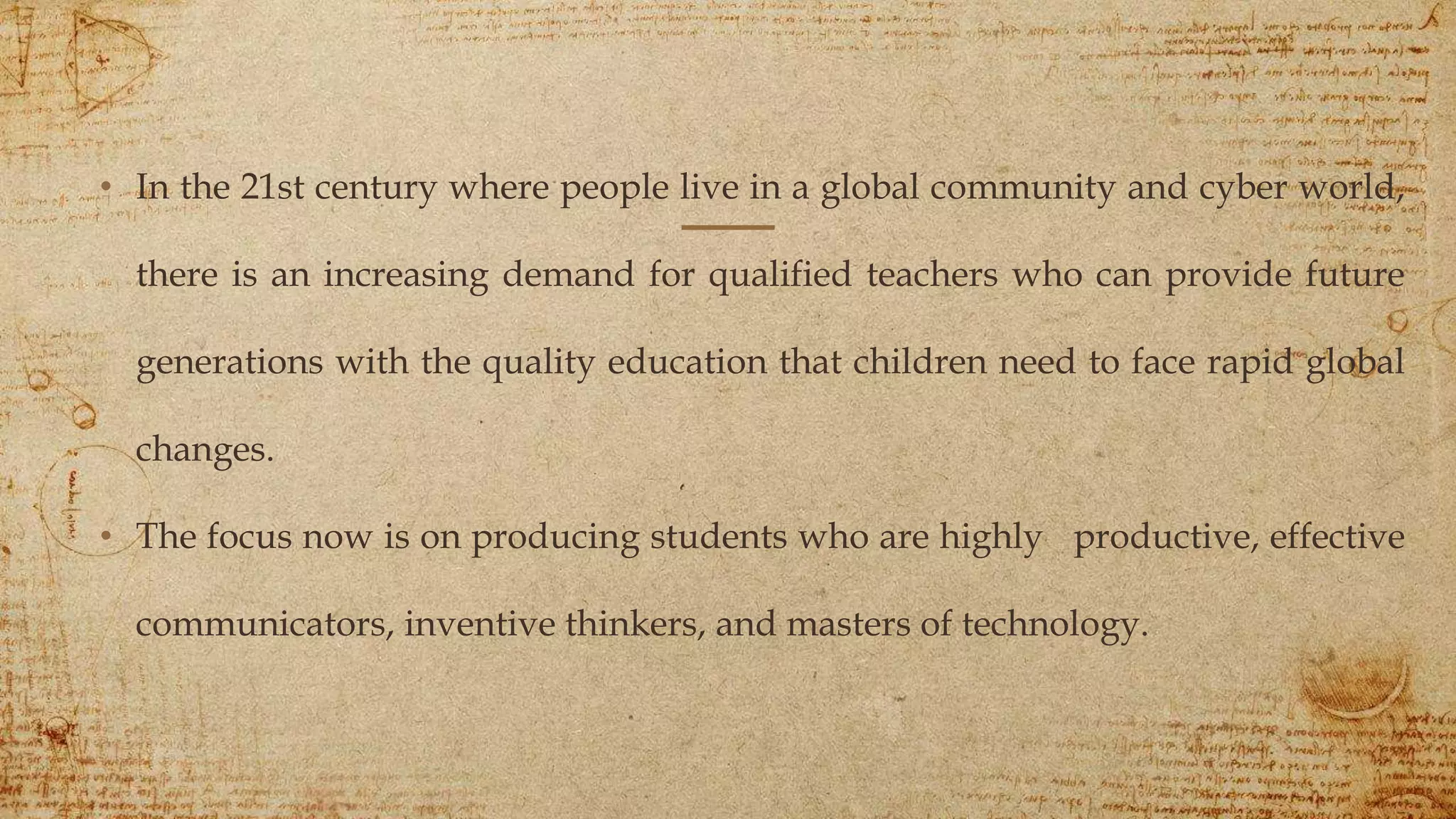 Evolving role of teacher | PPTX