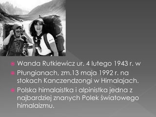 Wanda rutkiewicz | PPT