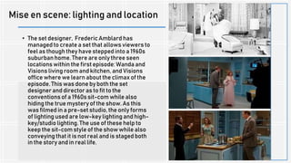 Wandavision opening sequence and analysis | PPTX