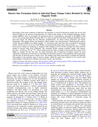 Massive Star Formation Starts in Subvirial Dense Clumps Unless Resisted by Strong Magnetic ...