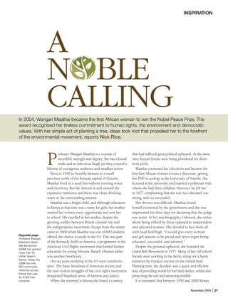 Wangari Maathai | PDF