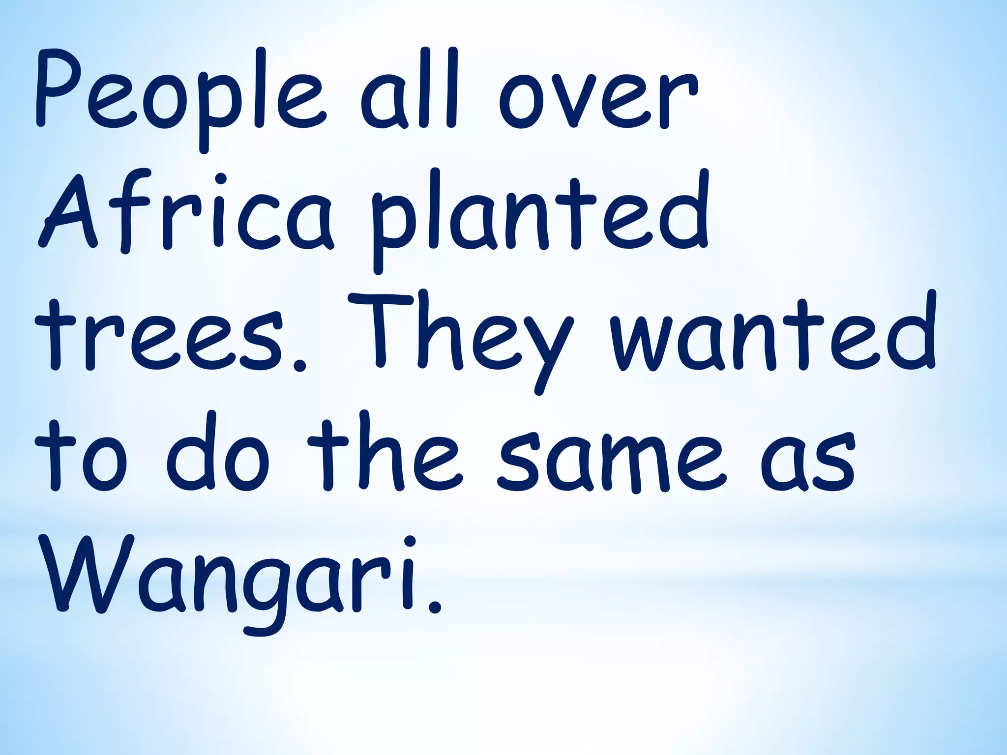 Wangari Maathai:Mama Trees | PPT