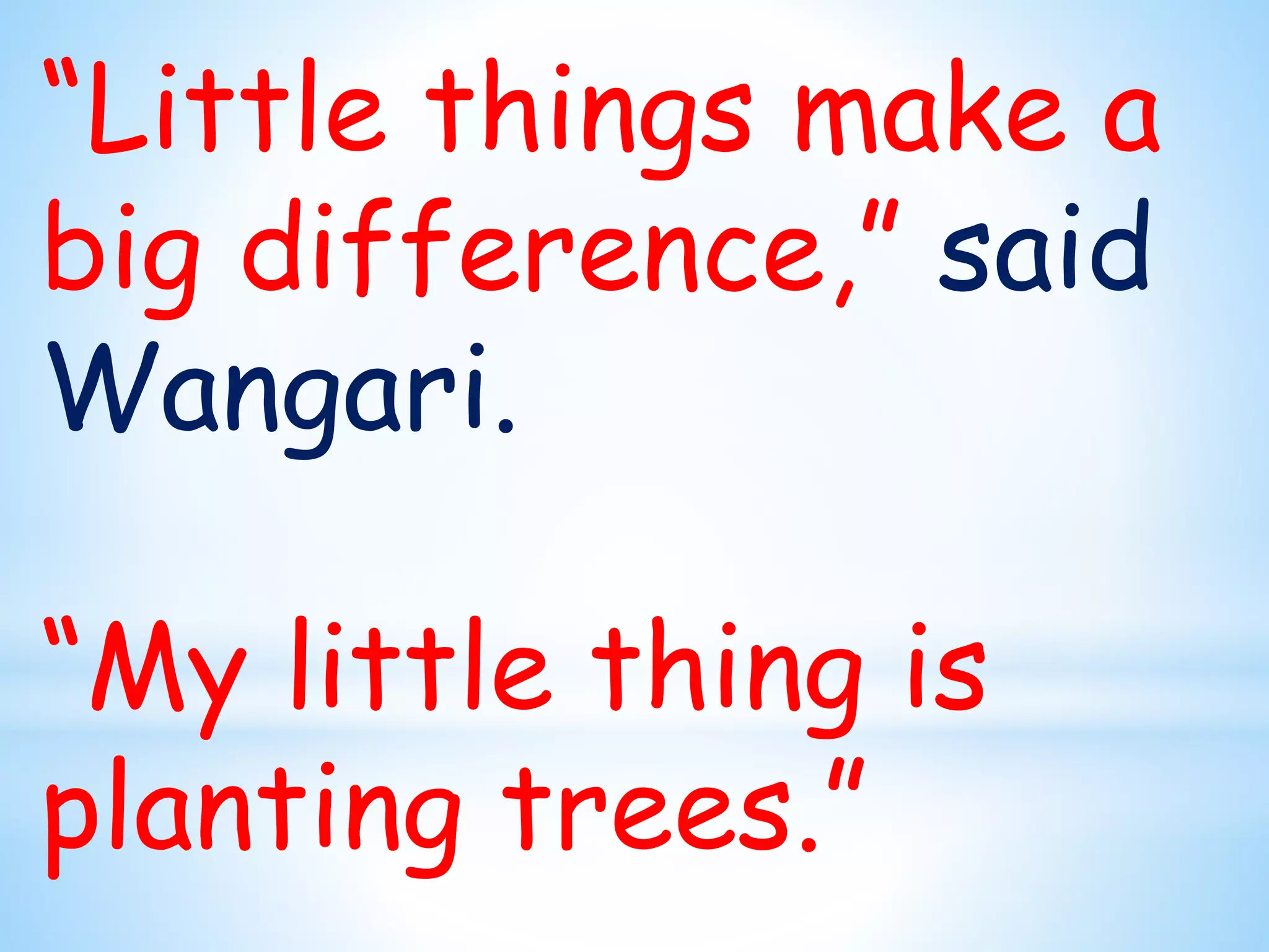 Wangari Maathai:Mama Trees | PPT