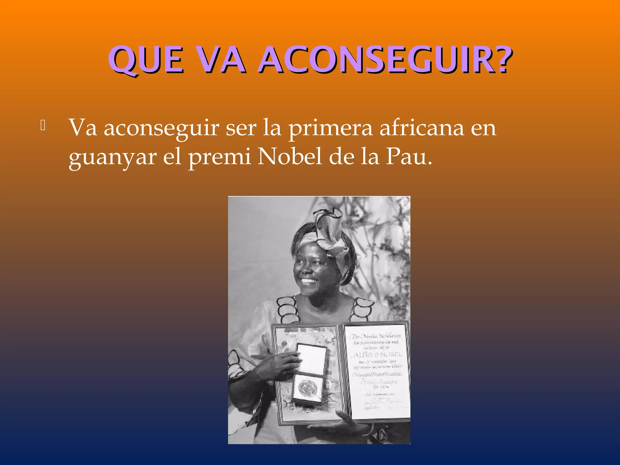 Wangari Maathai | PPT