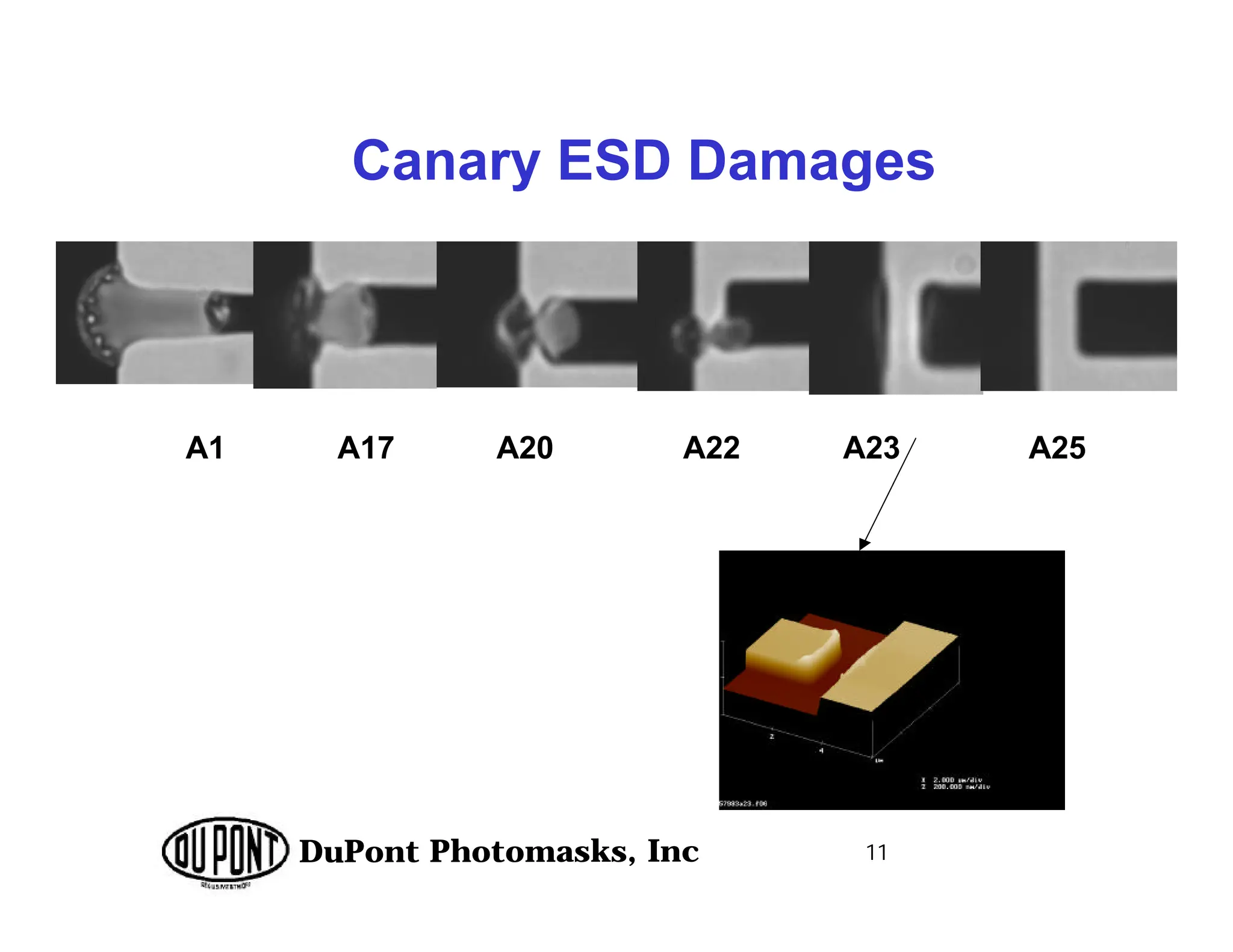 wang ESD & reticle damage DUPONT Presenation to prevent ESD damage to ...