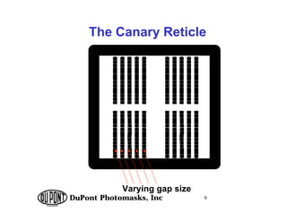wang ESD & reticle damage DUPONT Presenation to prevent ESD damage to ...