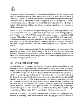 PM WANI 3.0: Unleashing Business Innovation and Open Wireless Network ...