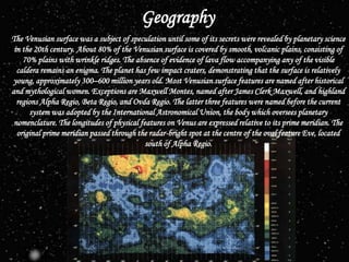 Venus | PPTX