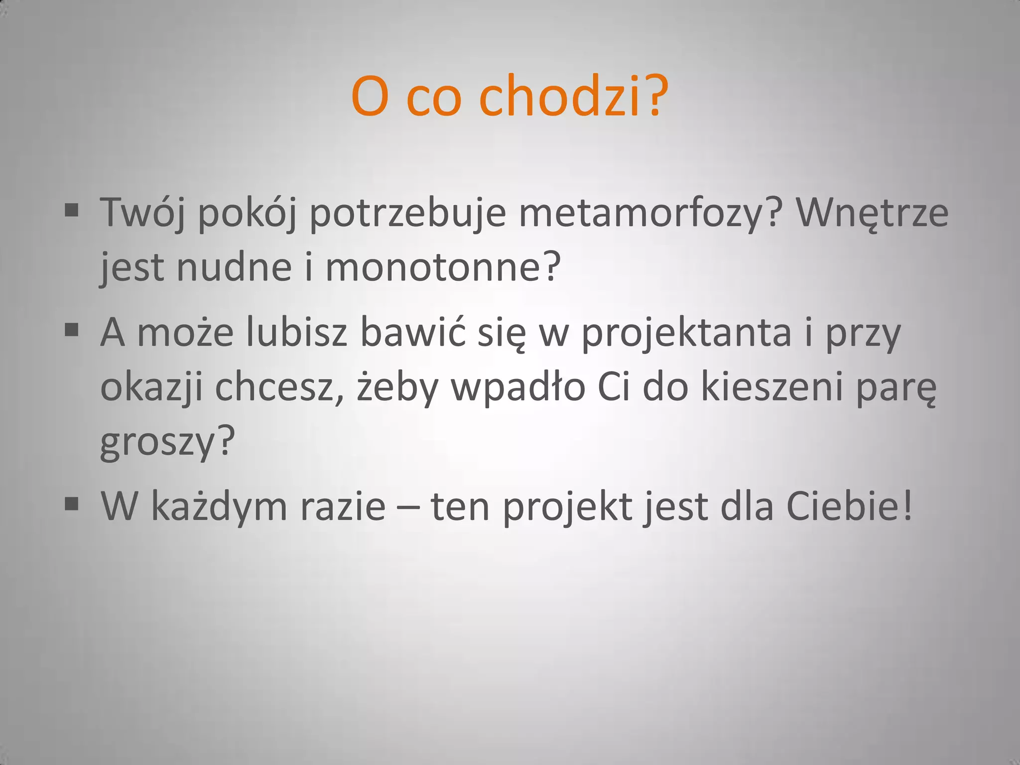 Twój pokój.pl - projekt | PPTX