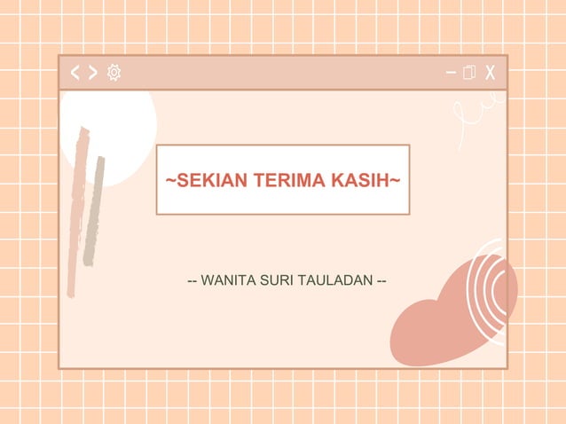 WANITA SURI TAULADAN AISYAH BINTI ABU BAKAR | PPTX