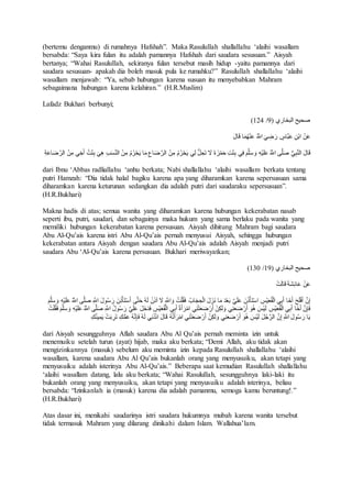 Wanita wanita yang haram dinikahi | DOCX