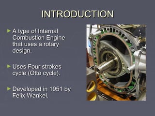 Wankel | PPT | Auto Technology | Automotive