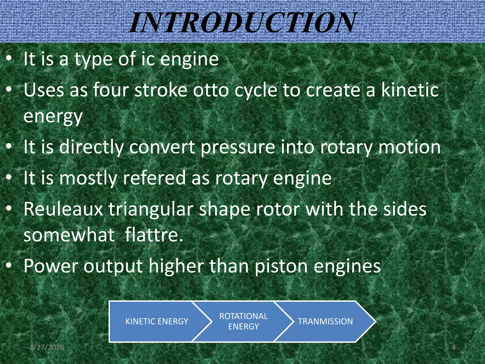 Wankel engine | PPTX