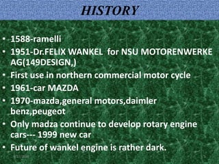 Wankel engine | PPTX