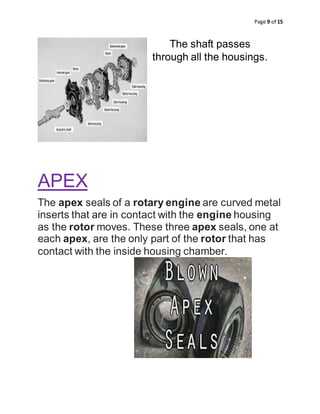 Wankel rotary engine | PDF