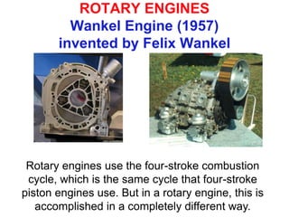 Wankel rotary engines | PPTX