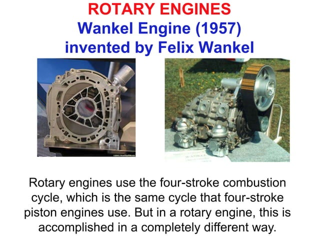 Wankel rotary engines | PPT