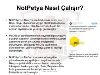 WannaCry - NotPetya Olayları | PPT