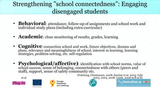 W Anna Liljestrom - Reducing dropout rates | PPT