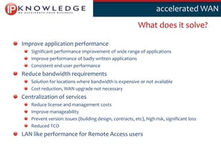 Wan Optimization Solutions | PDF