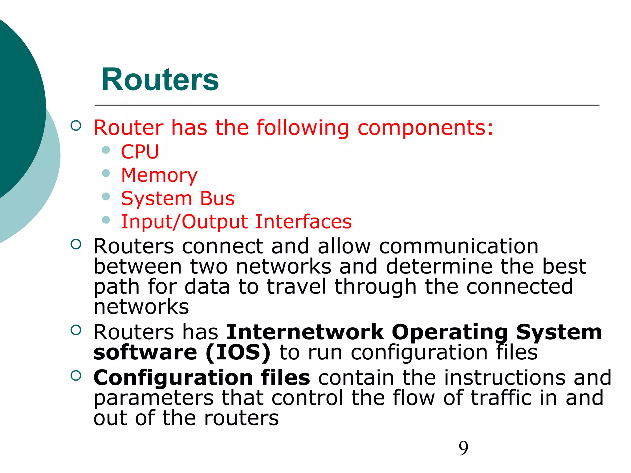 Wa ns and routers | PPT