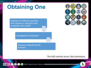 Want a Security Clearance? This is what you need to know | PPTX