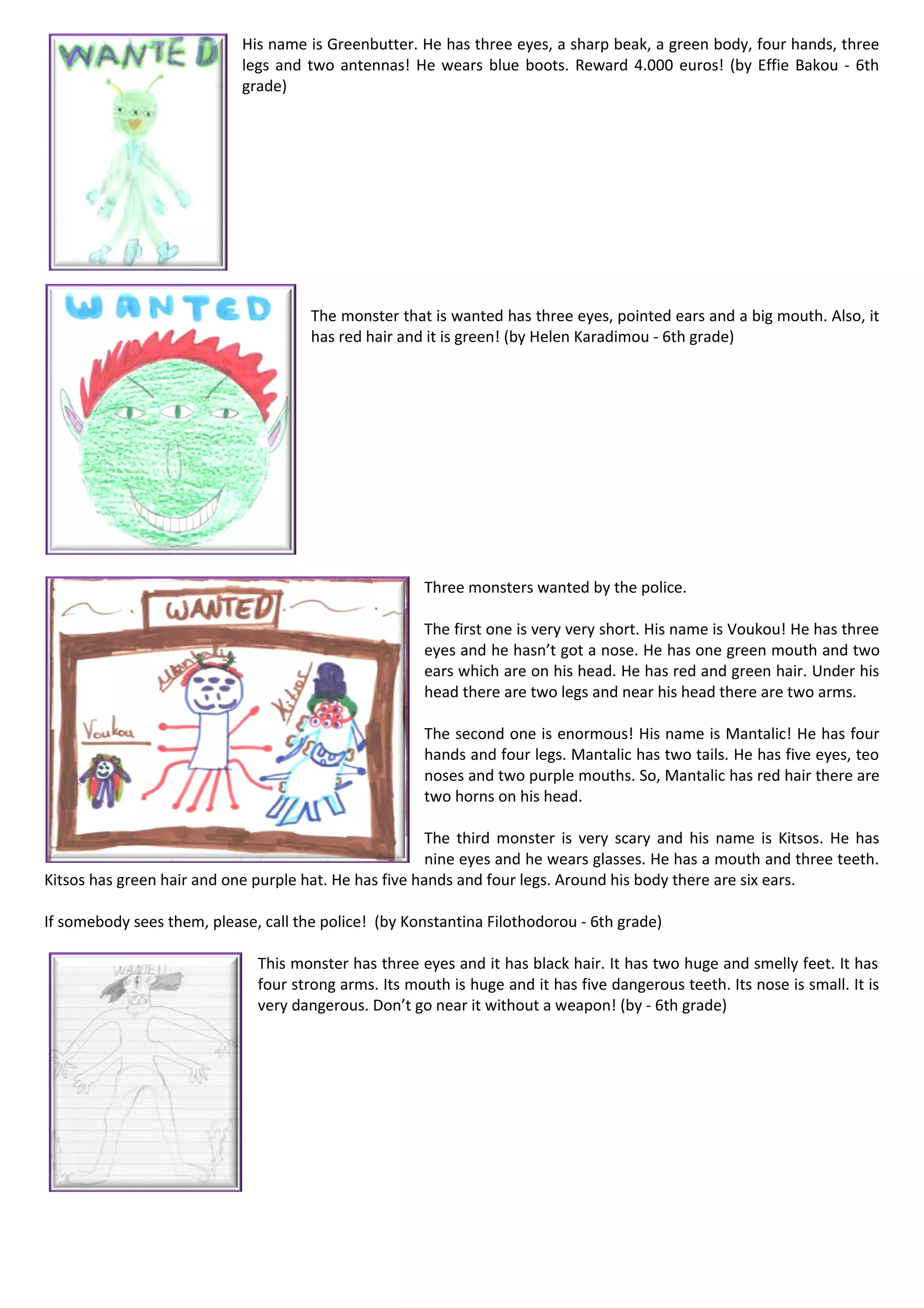 FUNNY "WANTED" POSTERS | DOC