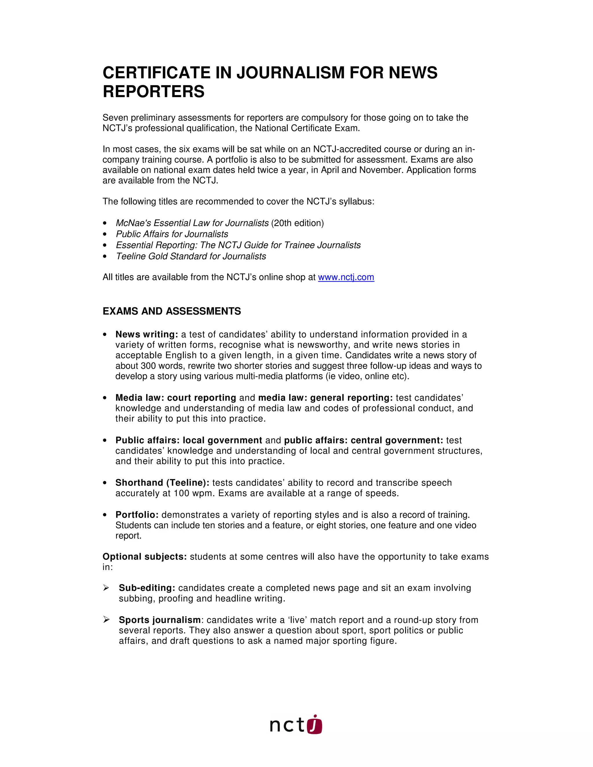 Want to be a journalist | PDF | Vocational Training | Careers