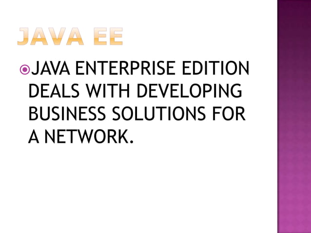 Want to know about java | PPTX