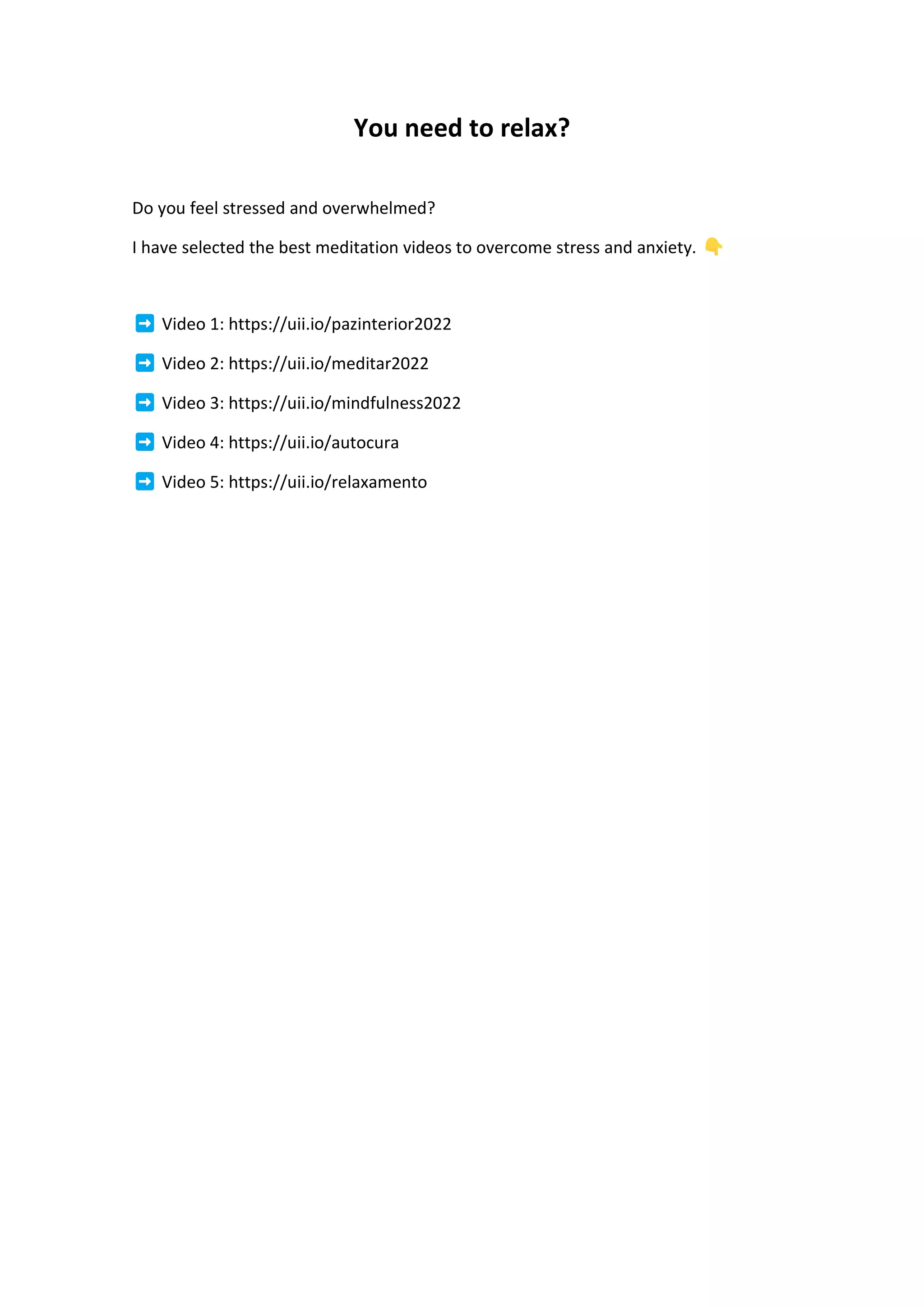 Do you feel stressed and overwhelmed? | PDF