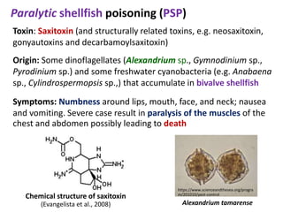 Harmful algal blooms and algal toxins | PPTX