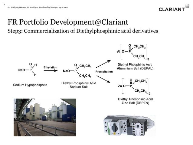 Wolfgang Wanzke – sustainability manager Clariant - Sustainability in ...