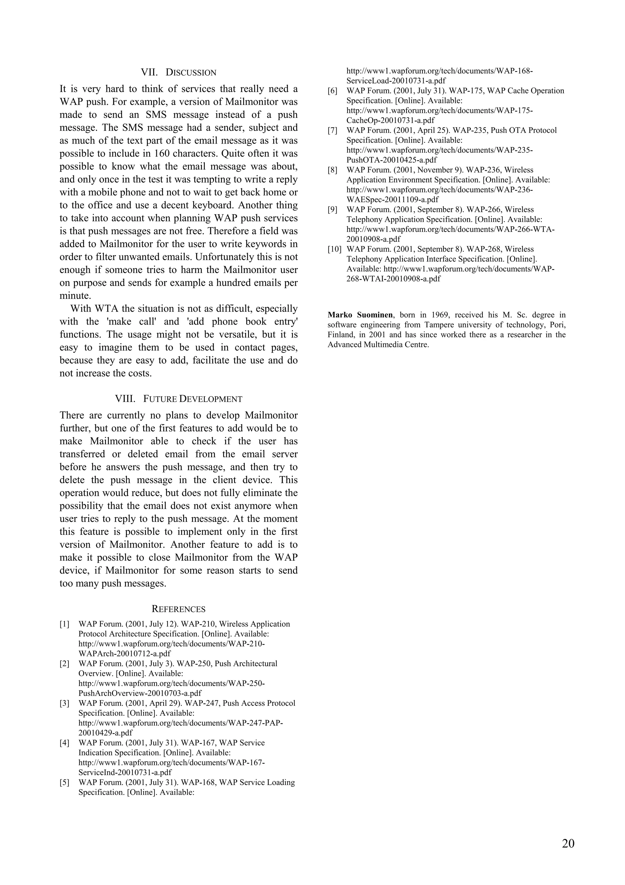 Wap | PDF | Email | Internet