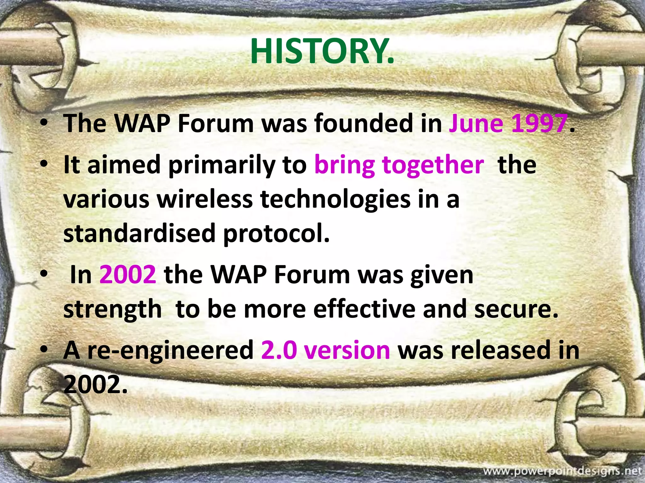 Wap | PPT