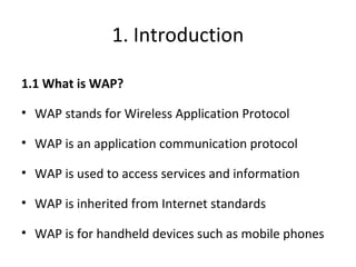 WAP | PPT