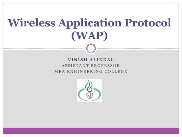 WAP | PPT